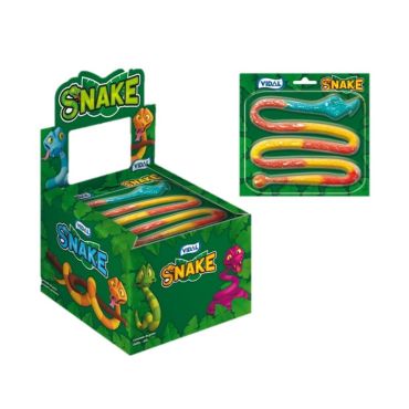Serpent gélifié - 66 g - Jour de Fête - Bonbons et confiseries ...